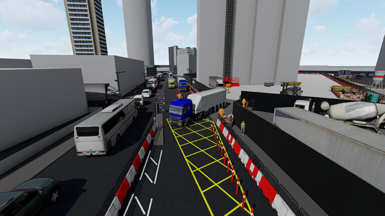 3D Digital Animation Project | Logistical Sequence | UK | Tantek 4D